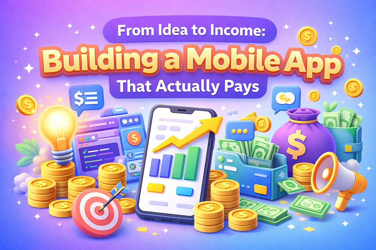 From Idea to Income: Building a Mobile App That Actually Pays | by ...