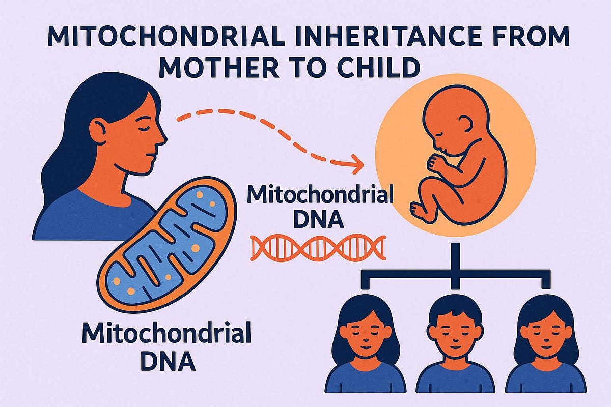 Mitochondria and Mitochondrial Inheritance | by Eva Ceca | Aug, 2025 ...