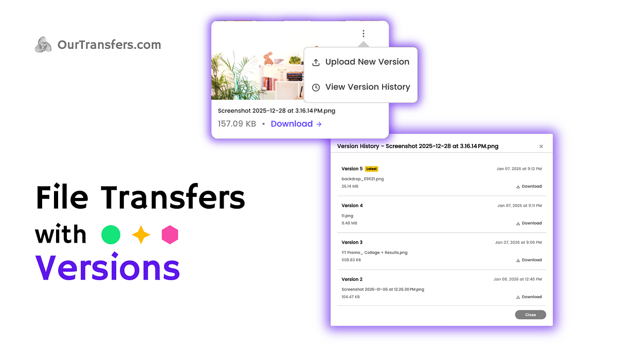 File Versioning Comes to OurTransfers — And It Changes Everything | by ...