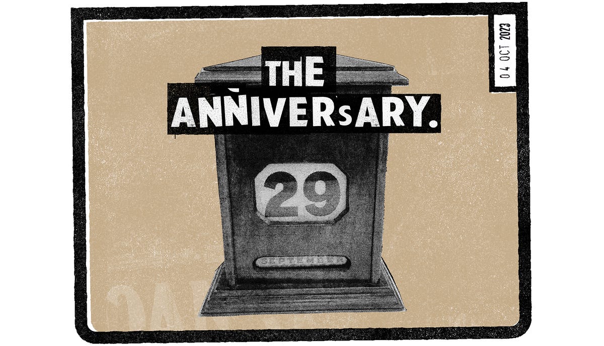 009: The anniversary.. There was something on his desk. A… | by tom ...
