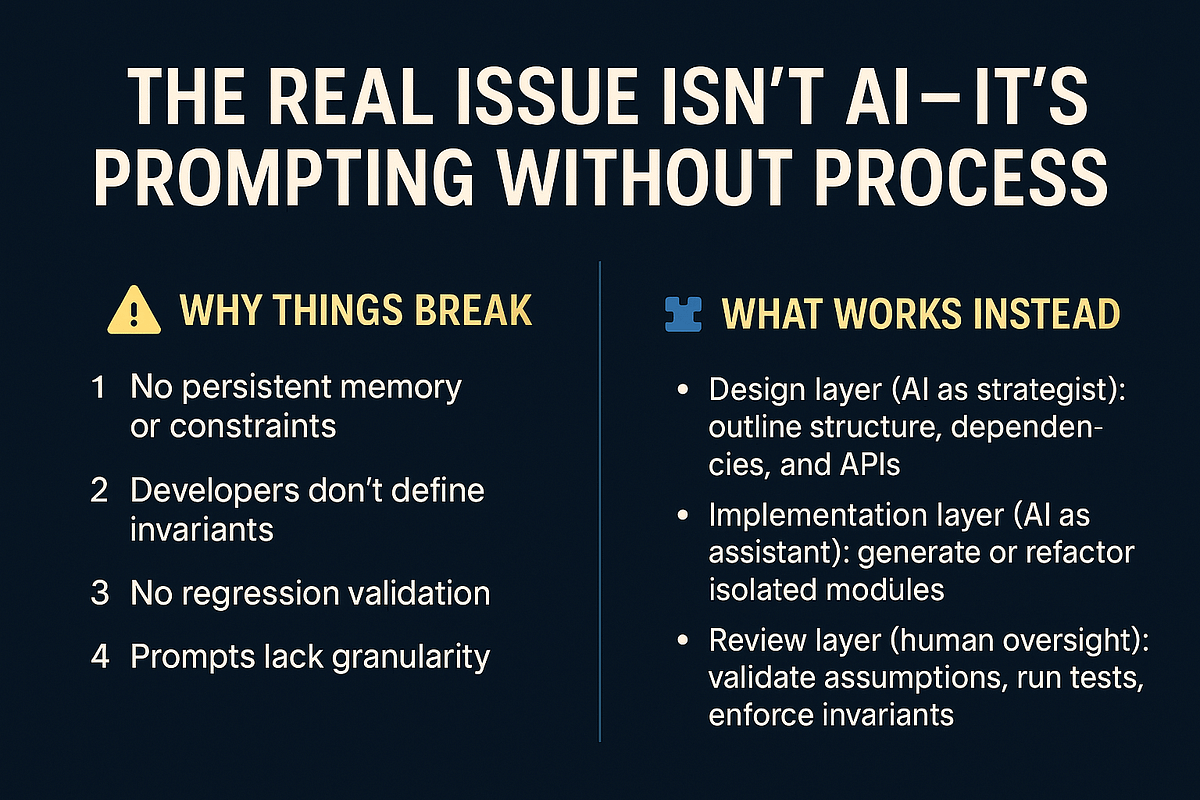 The Problem Isn’t AI – It’s Prompting Without Process | by David ...
