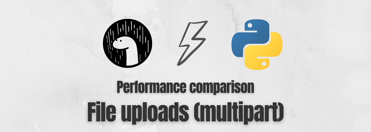Deno vs Python: File uploads performance comparison | Tech Tonic
