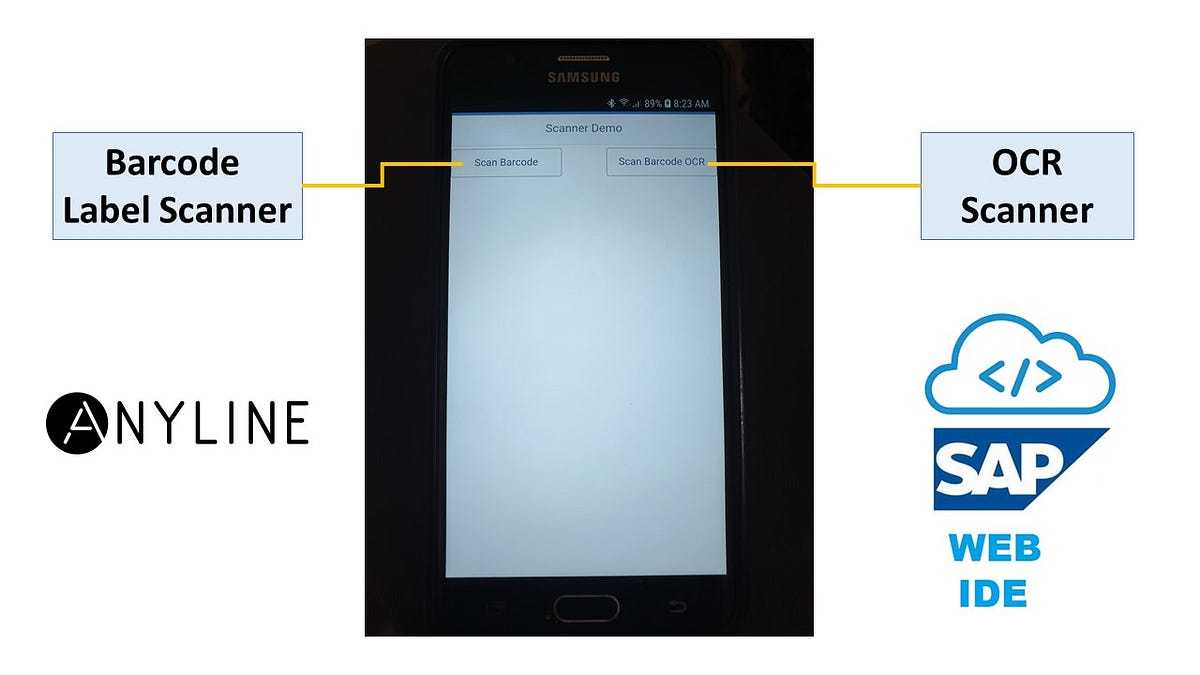 Build Android SAP Fiori OCR Scanner with SAP Web IDE and Anyline OCR SDK | by Ferry Djaja | Medium