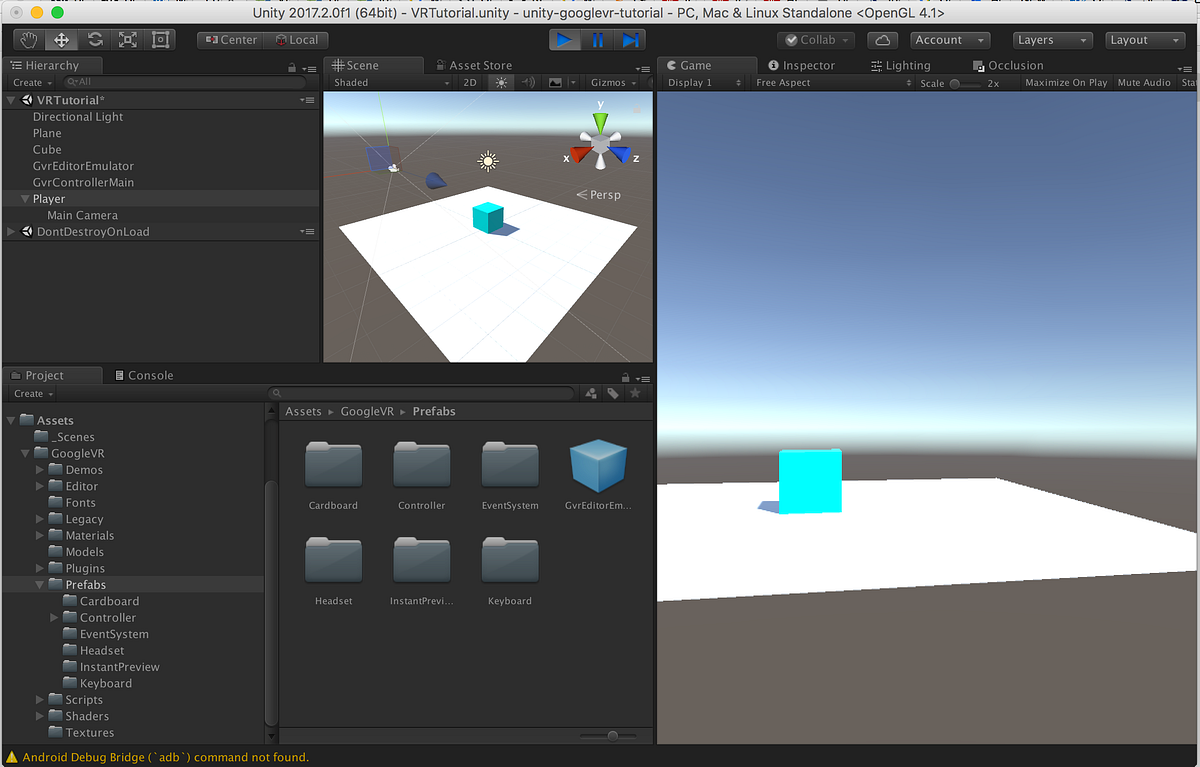 Start building your first Virtual Reality application with Unity and ...
