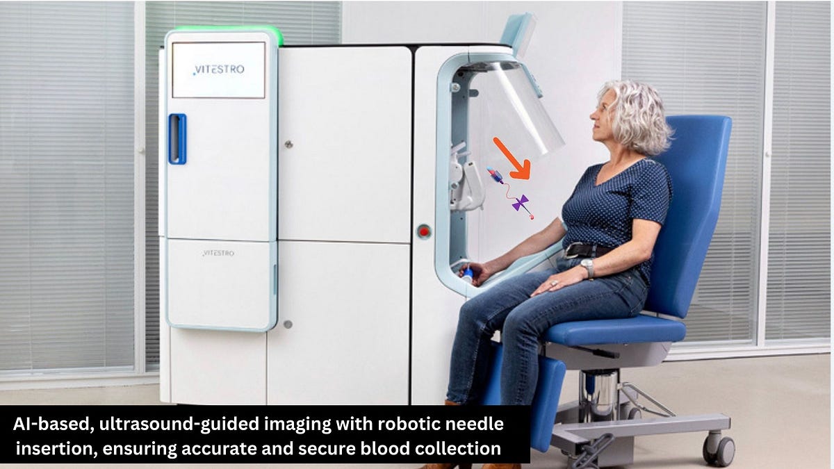 Who’s Trying to Steal the Phlebotomist’s Lunch? Vitestro the Robot ...