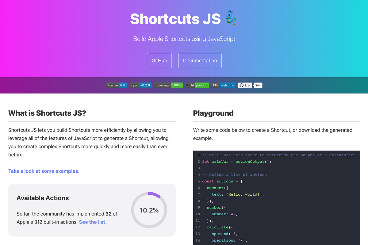 Shortcuts JS Has a New Home. I’m happy to announce that Shortcuts JS ...