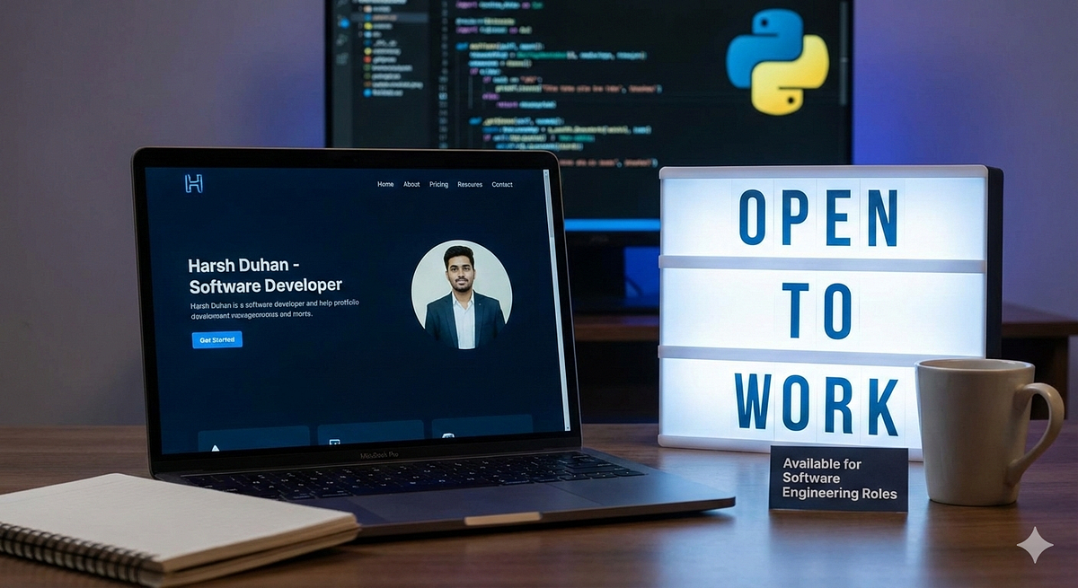 Hello World: Why I Finally Built My Developer Portfolio | by Harsh ...