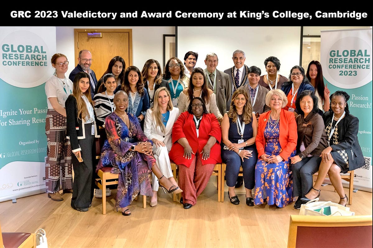 Global Research Conferences 2023 at King’s College, Cambridge was Grand ...