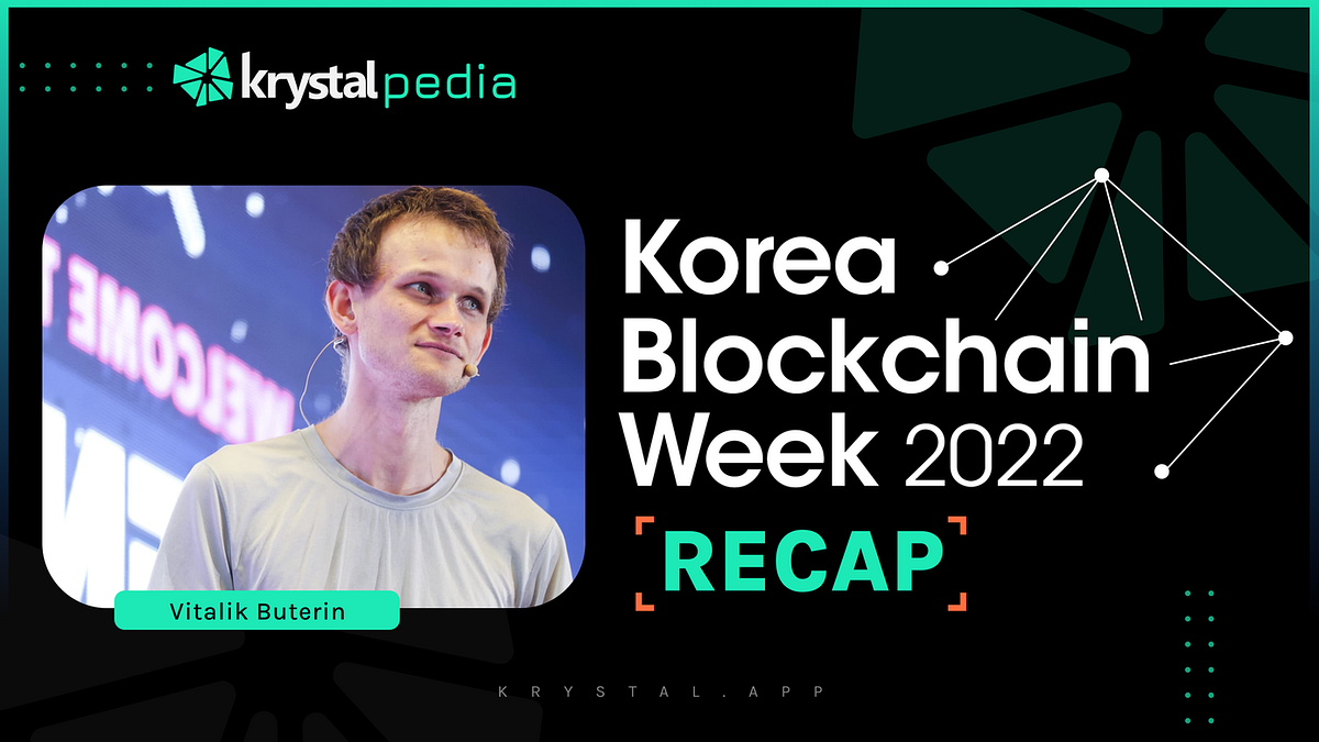 3 Key Takeaways From Vitalik Buterin’s Talk (KBW 2022) | by Krystal Wallet | Krystal Wallet | Medium