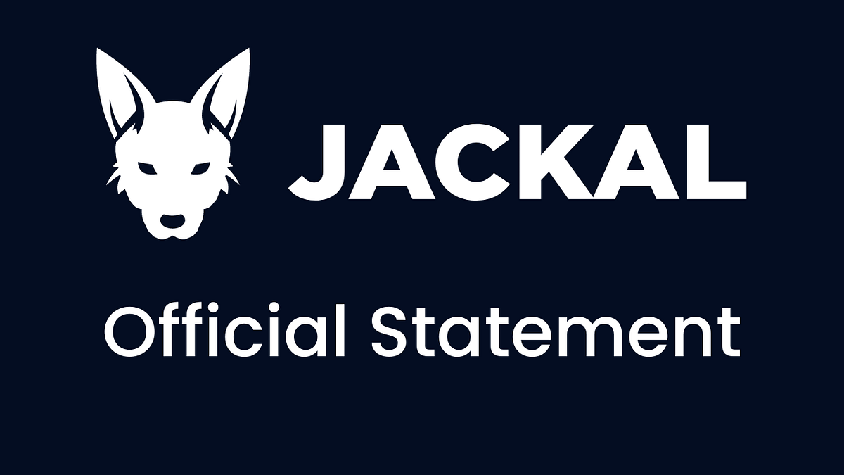 November 3, 2022. First and foremost, we want to thank… | by Jackal Protocol | Medium