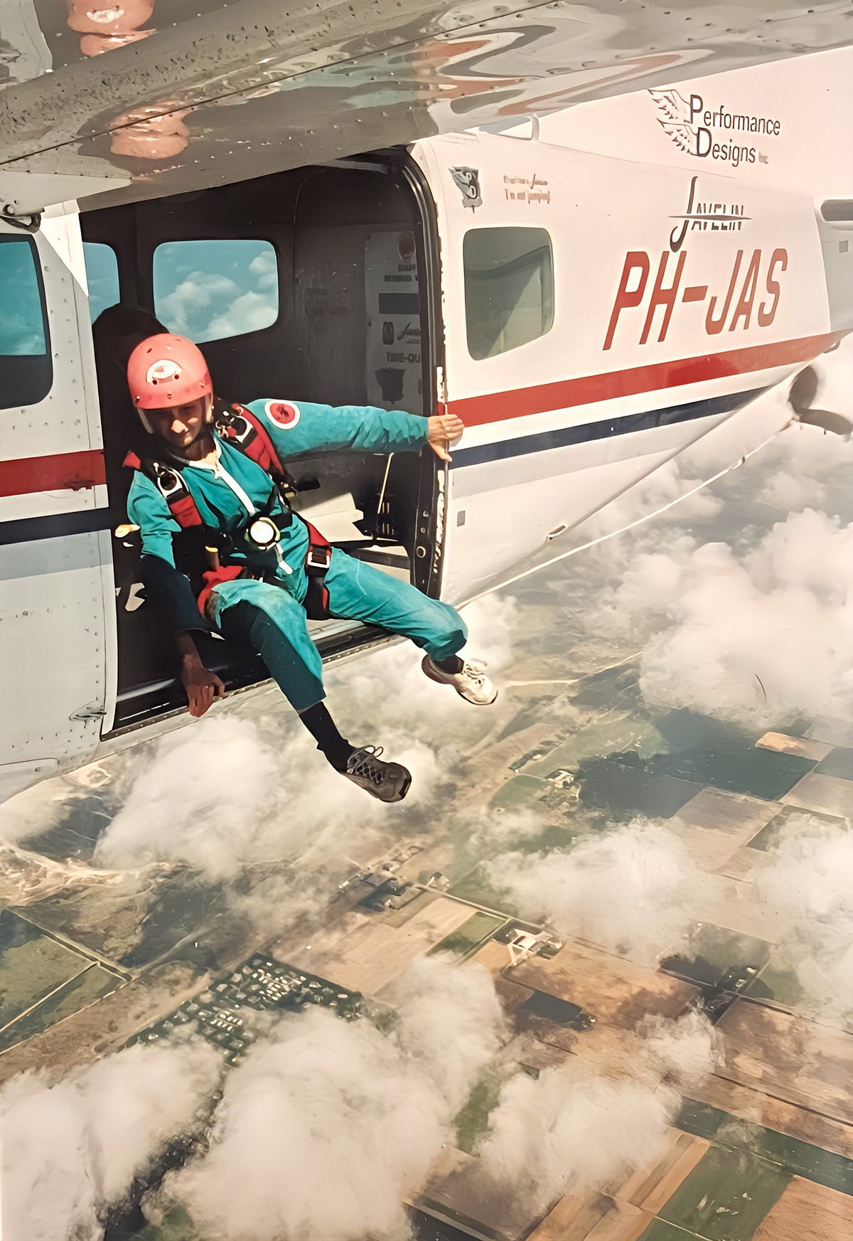 Skydiver from Paradise. A story based on actual events with a… | by ...