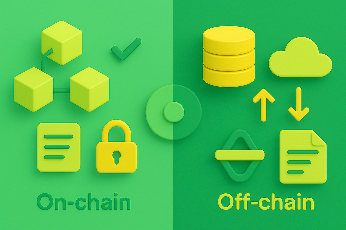 On-Chain vs Off-Chain: Why It Matters and When to Use Each | by ...