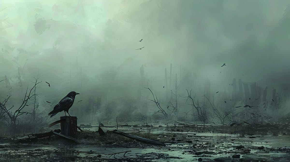 Iron Wings, Hollow Sky. In the valley of the broken, rust moved… | by ...