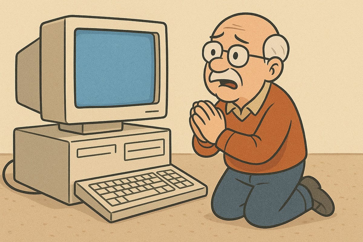 Please, Mr. ChatGPT, Create a Cartoon with an Older Man… | by Paul ...