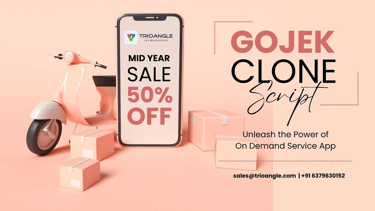 Gojek Clone — Unlock the Power of Multi-Service On-Demand App with Our Feature-Packed Script ...