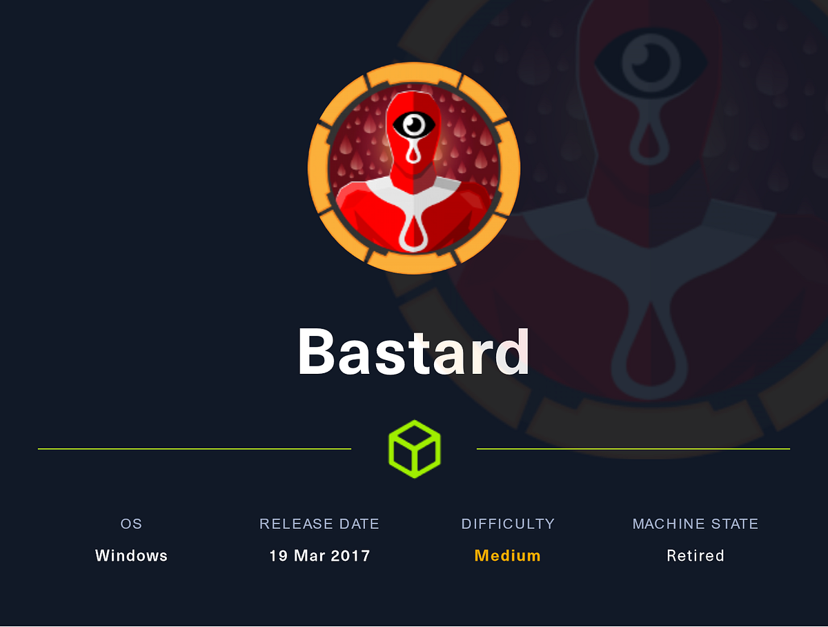 Hack The Box — Bastard Writeup. Reconnaissance | by neo4j | Medium