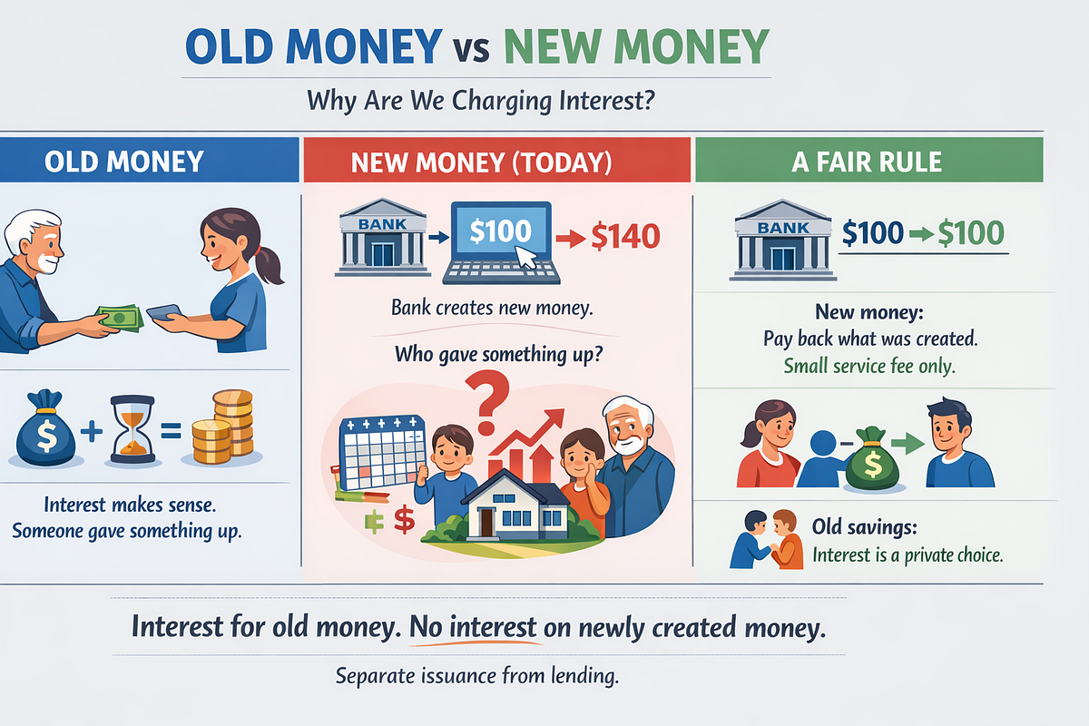 Why Do We Charge Interest on New Money? | by Kevin Cox | Medium