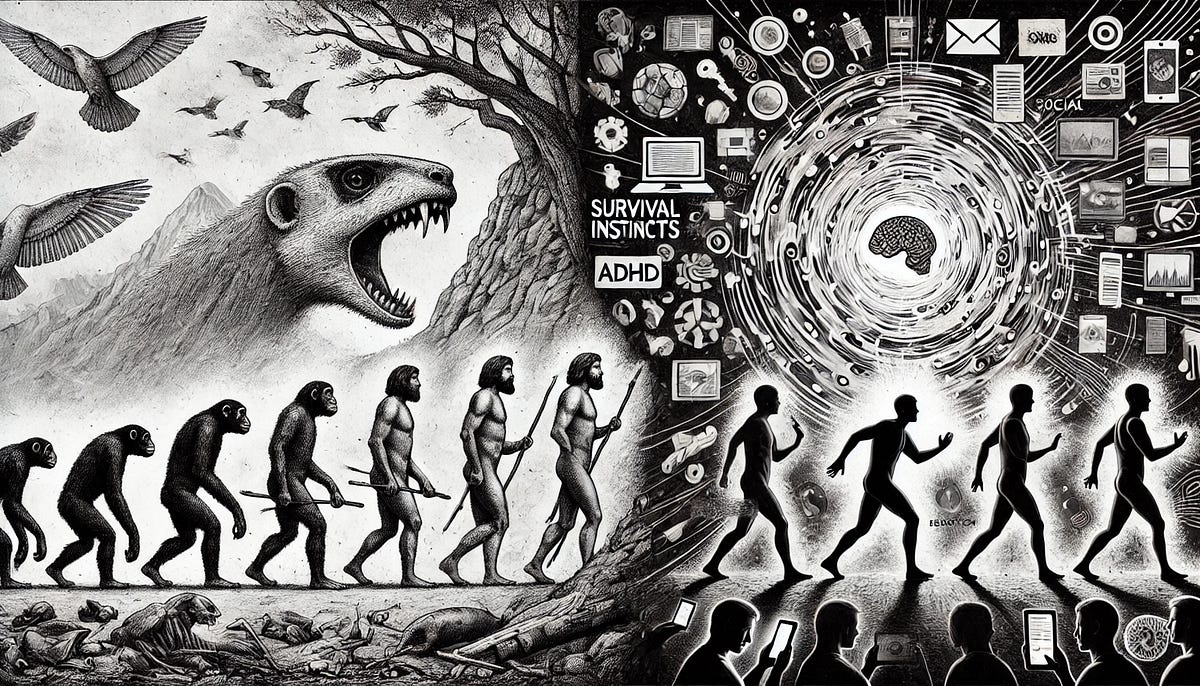 From Survival Instincts to ADHD: How Evolution Shaped the Human Mind ...