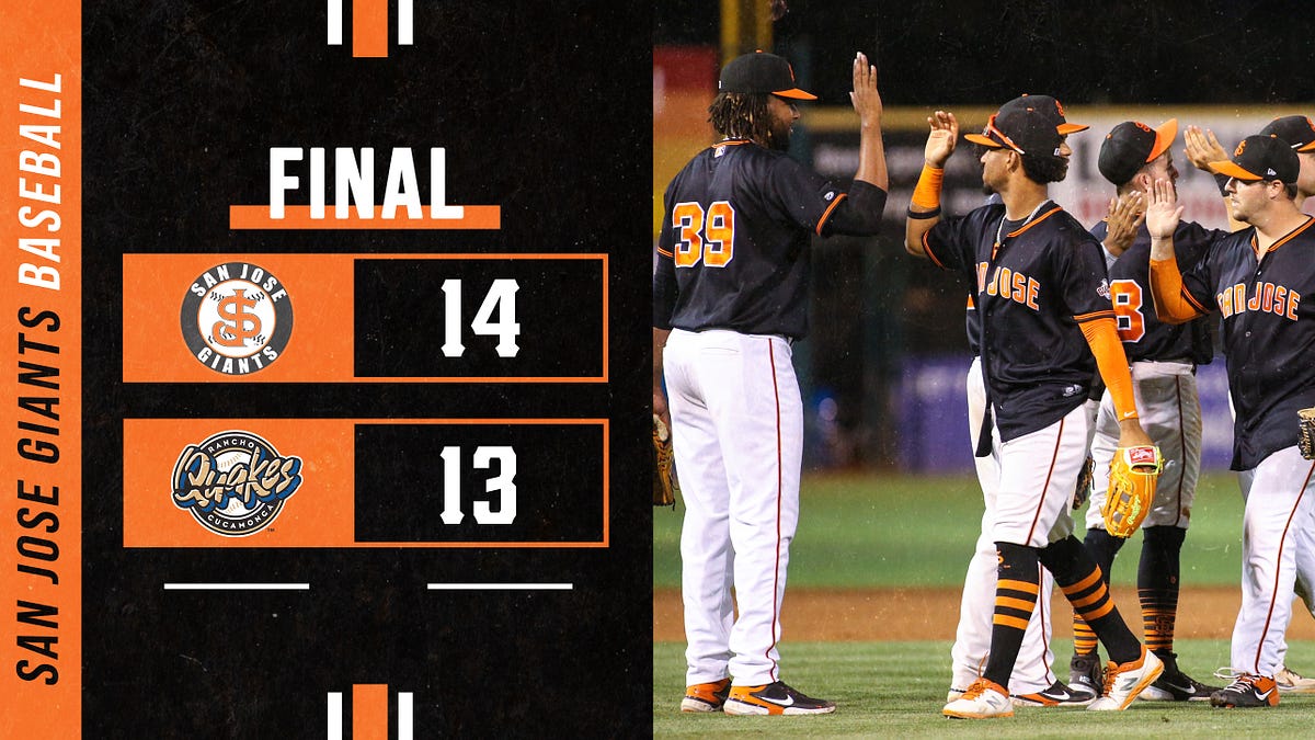 Giants Win Wild 14–13 Slugfest Over Rancho | by sjgiants | Inside the ...