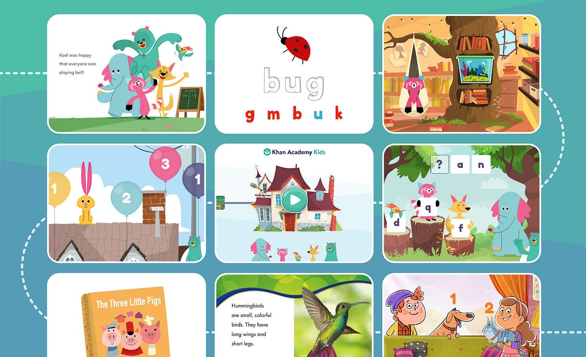 Khan Academy Kids app focuses on maths, reading and writing skills | by ...