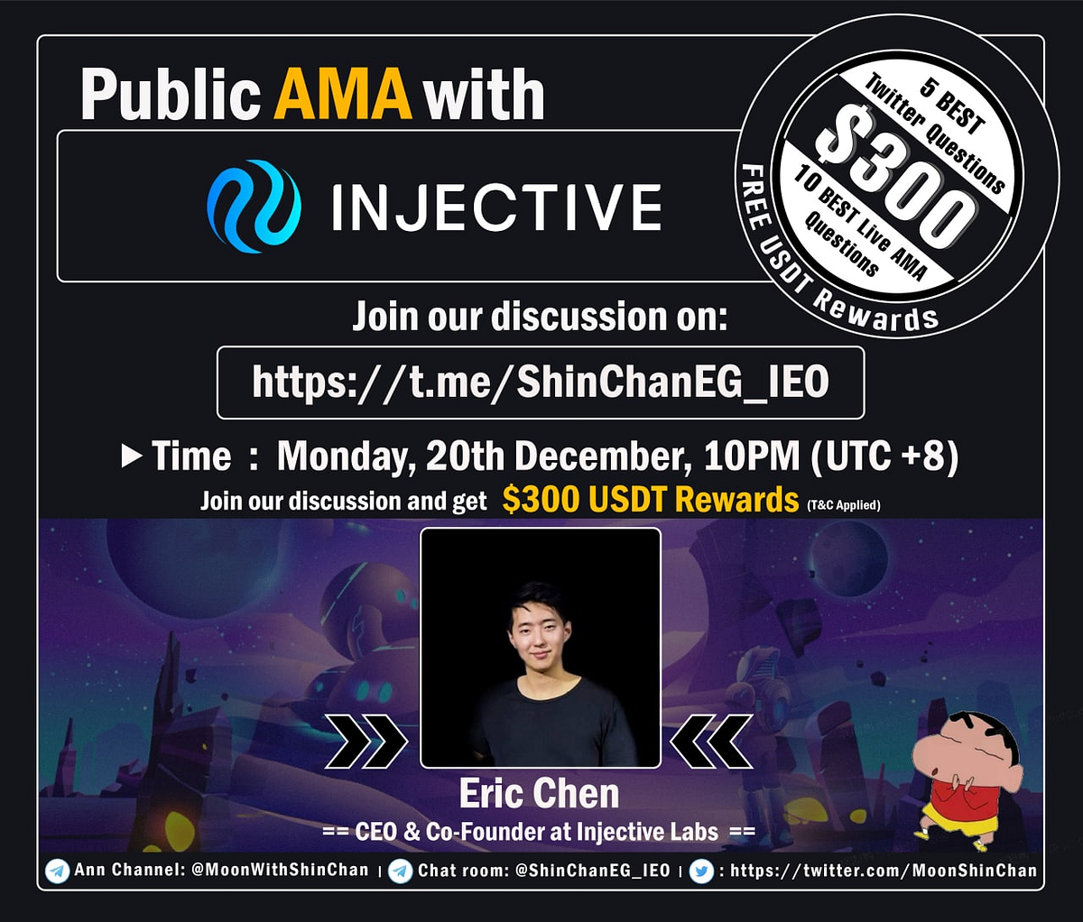 Injective Labs AMA Summary Recap with Shin Chan Community | by Shinchanieoalerts | Medium