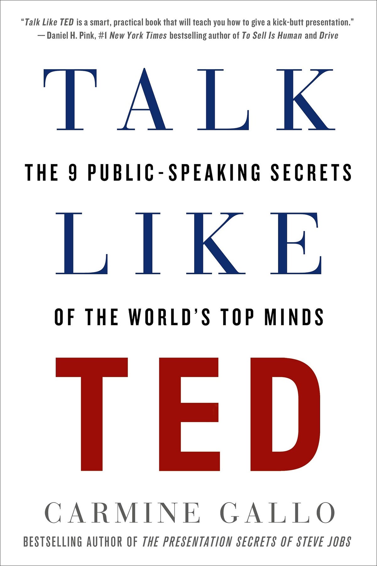 Read Ebook Talk Like TED: The 9 Public-Speaking Secrets of the World’s ...