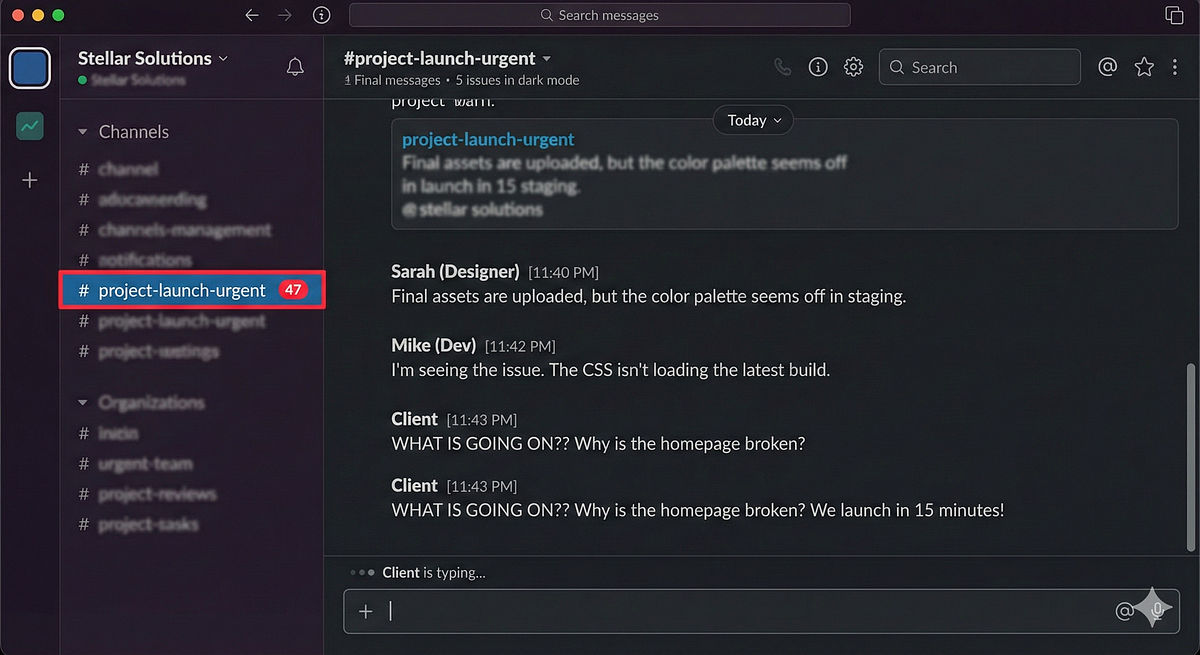 Signs You’re the Client Everyone Complains About in Slack | by Anik ...