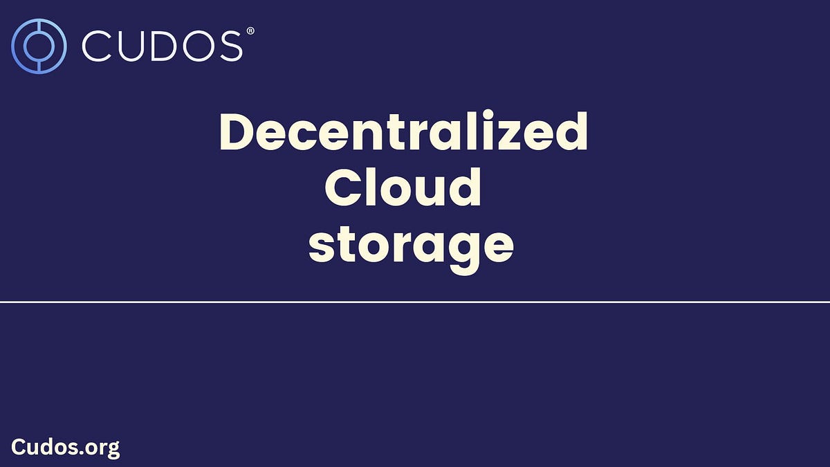 Cudos, an Ideal decentralized cloud platform | by Gedet | Medium