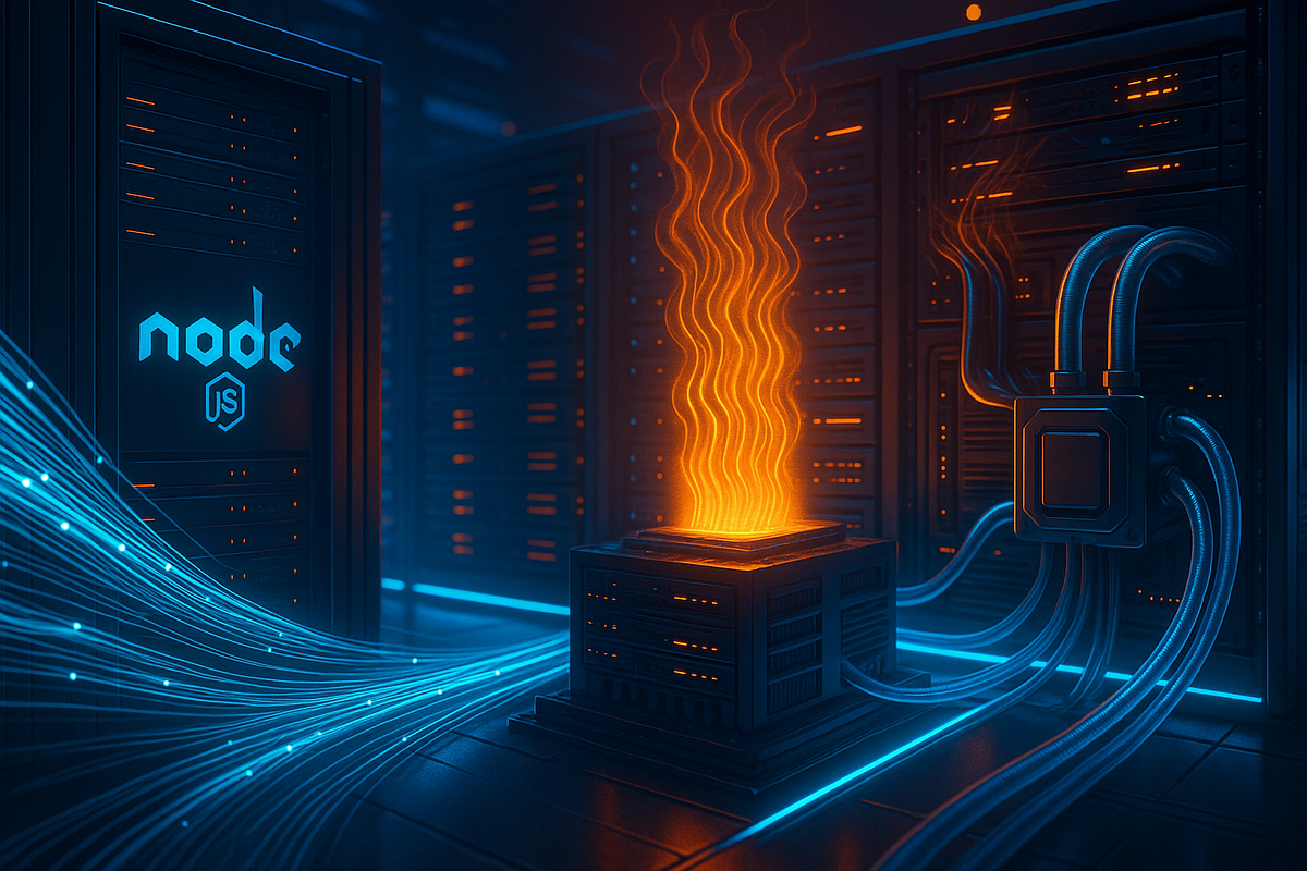 Node.js Heatproofing: Surviving a 500K RPS Surge | by Nikulsinh Rajput | Aug, 2025 | Medium
