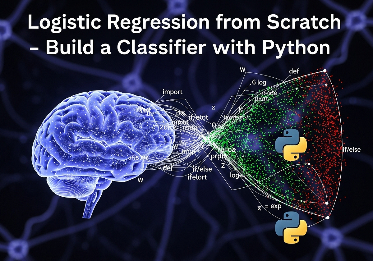 🧠 Logistic Regression from Scratch — Build a Classifier with Python | by WeDev | Jul, 2025 | Medium