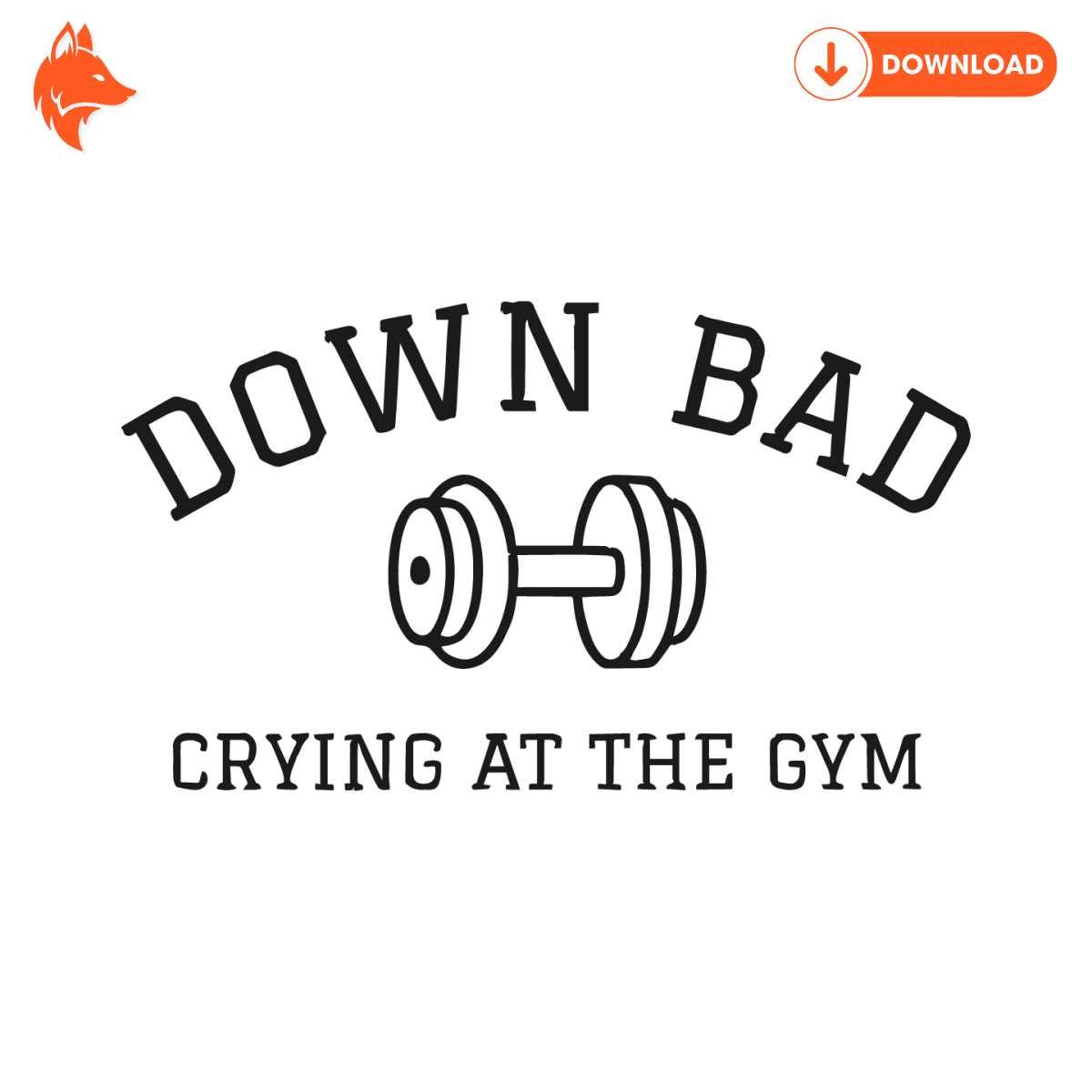 Down Bad Crying At The Gym Taylor Song SVG - Cynthia Thomas - Medium
