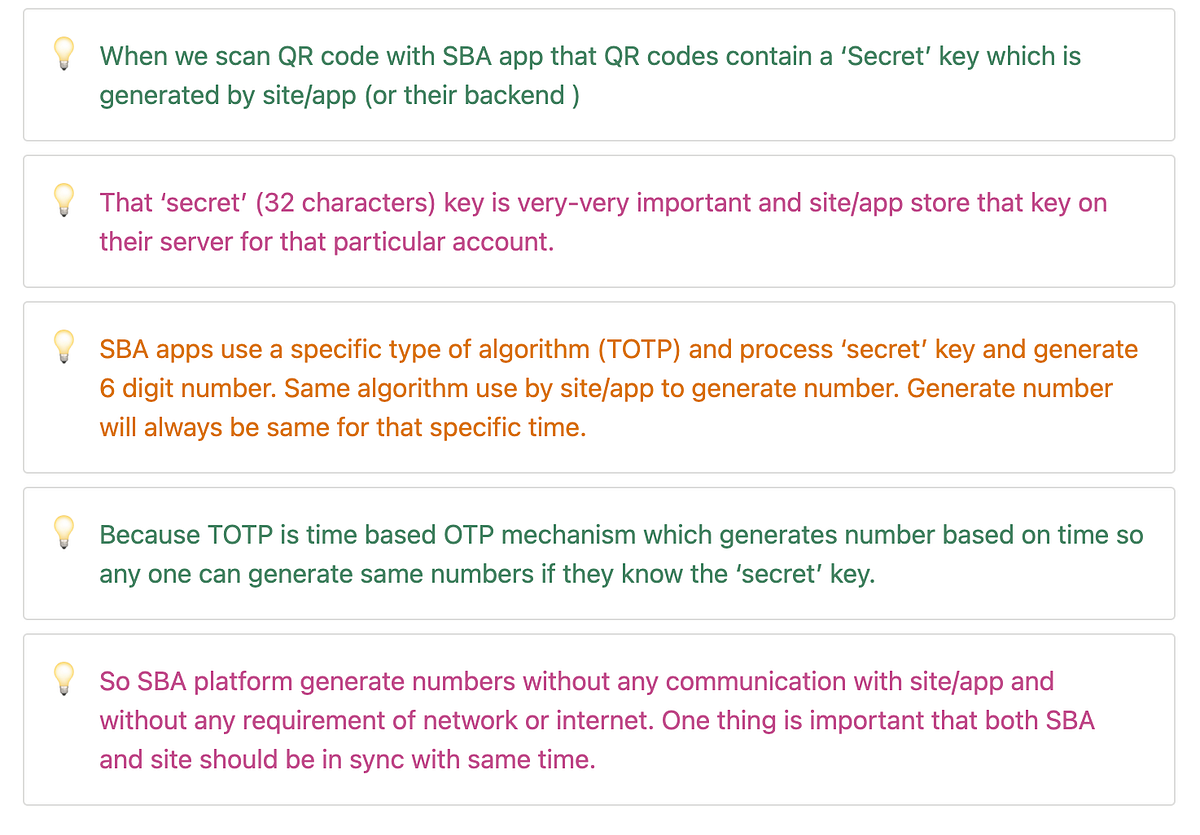 How does Software based authenticator app work? | by Abhishek joshi ...