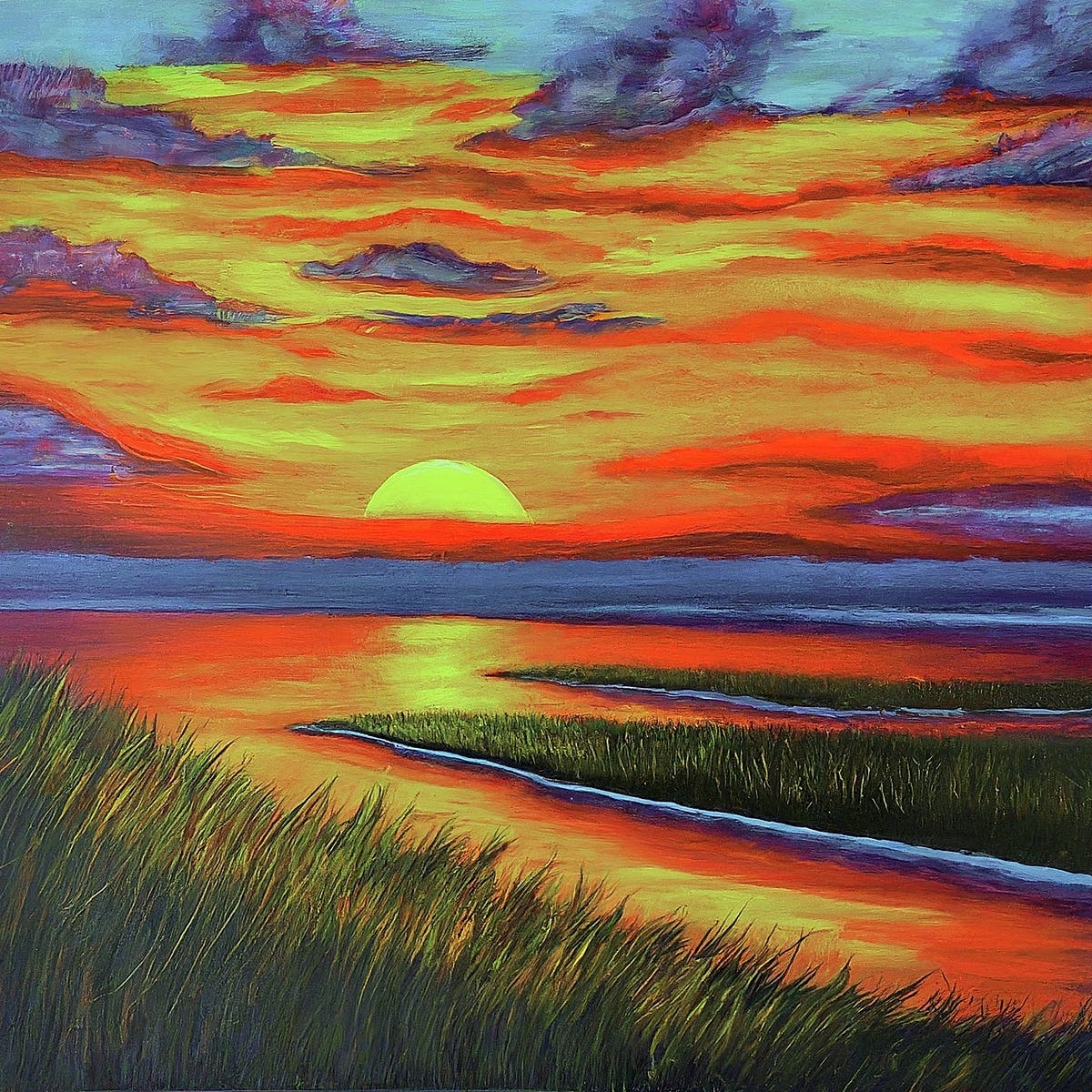 Sunrise Serenade, Hope’s Gentle Touch, Banishing Night’s Chill - Blue ...