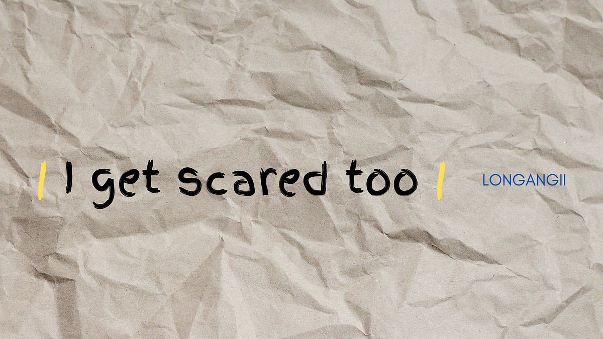 | I get scared too. On every cold and dark night, I think… | by Antonio ...