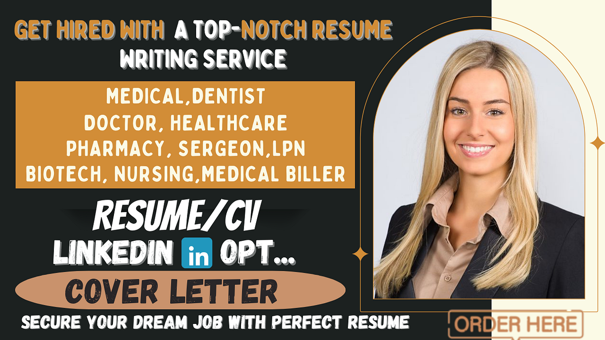 I will write a professional medical resume,healthcare,nursing,pharmacy resume | by Lois Edith ...