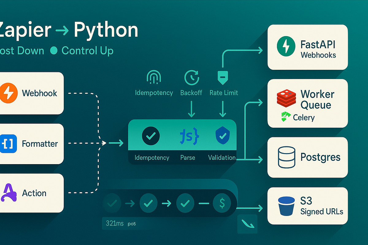 10 Zapier→Python Migrations That Cut Costs and Add Control | by Nexumo ...