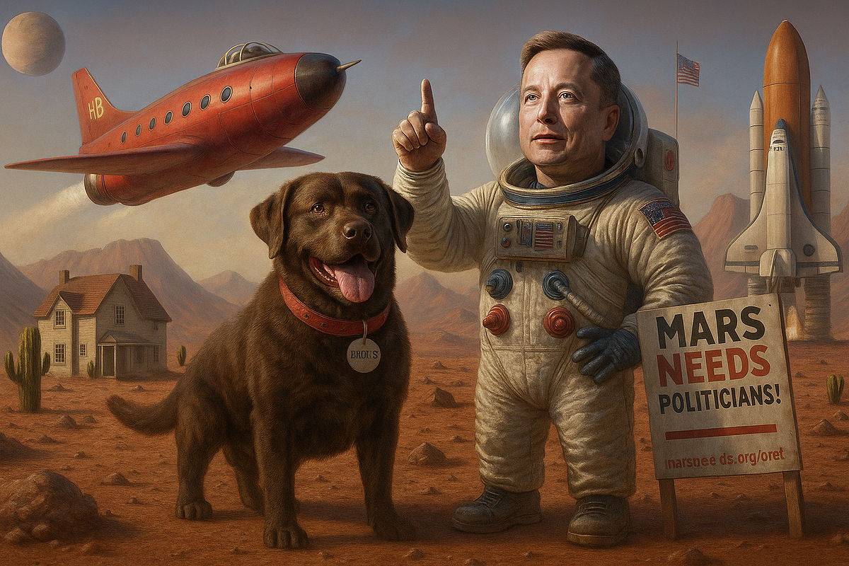 Mars Needs Politicians!. Henry sat at the kitchen table, his… | by Alex ...