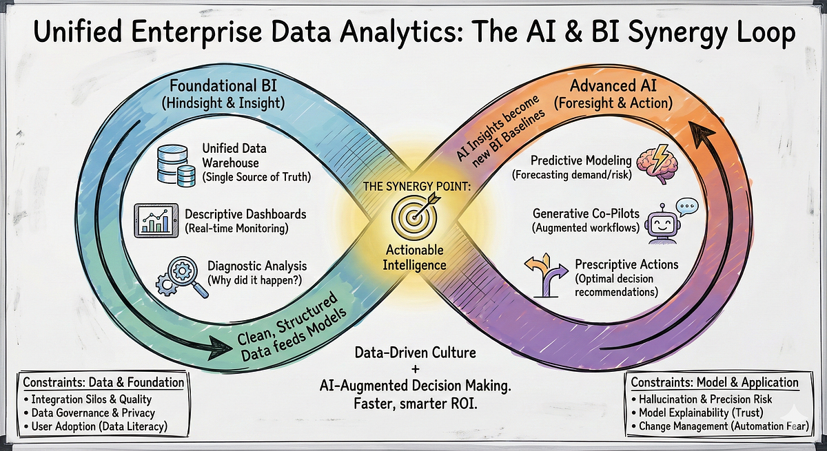 The AI & BI Synergy Loop. Why Data Foundations Determines AI… | by Eric ...