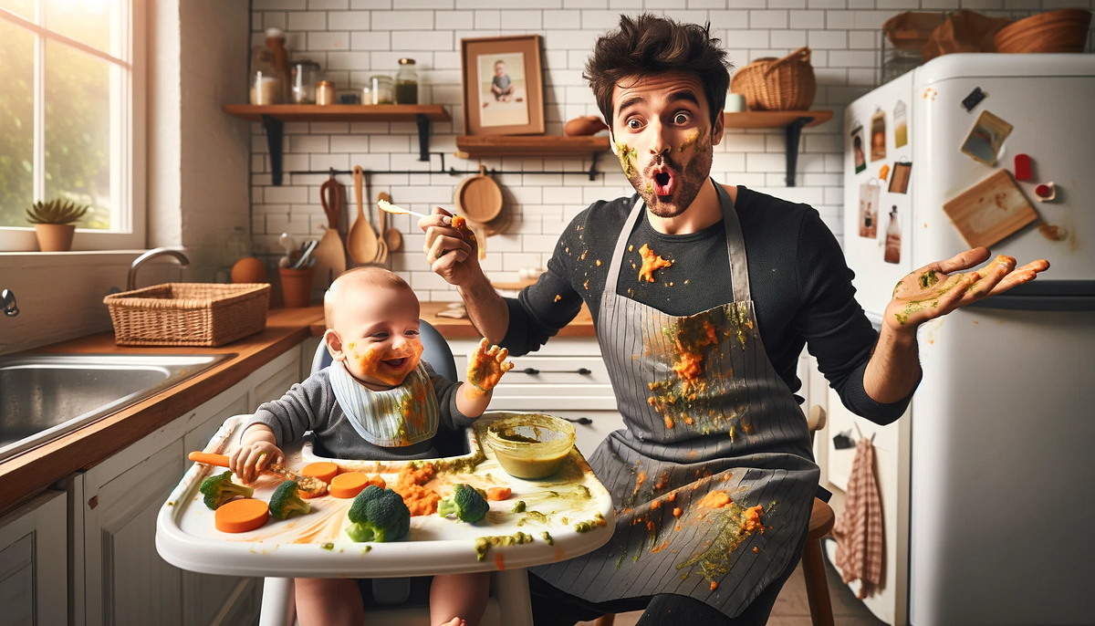 Day 6: Baby’s First Food Fight | Rookie Dad Diaries