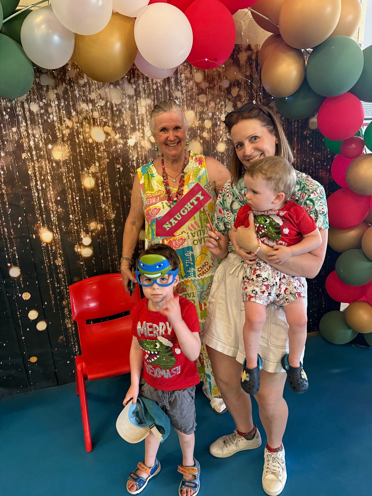 Kindy Christmas Party. A chance to wear my new dress | by Adrienne ...