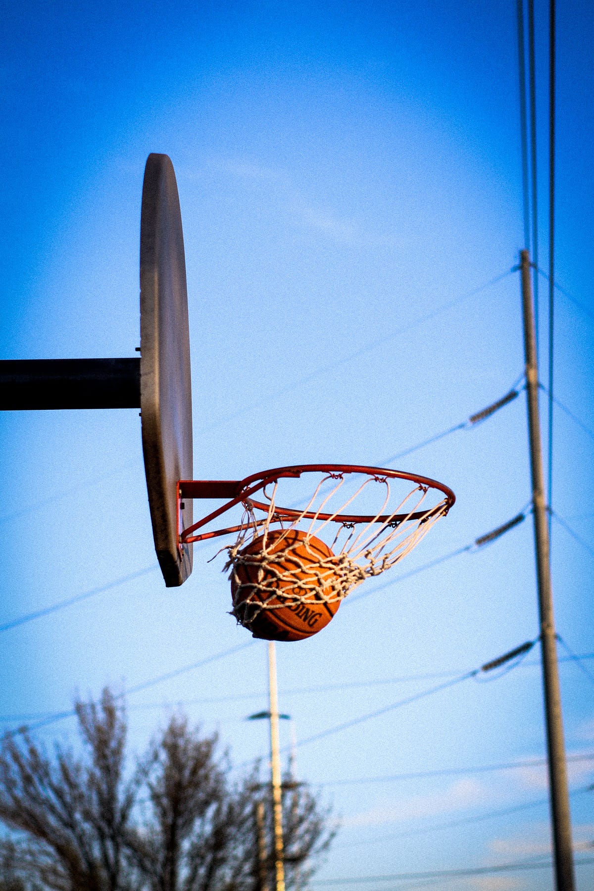 Black Spray Painted Three Point Line | by Ryan J. Pelton | Medium