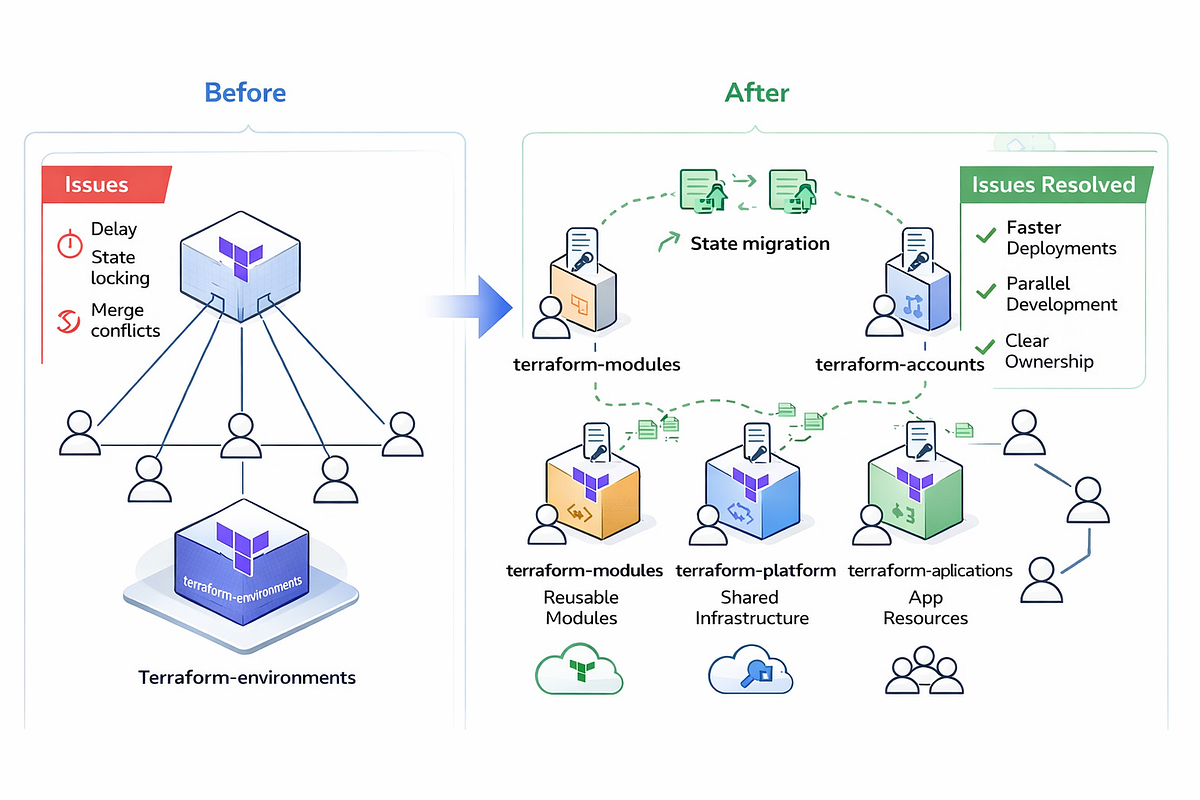 Refactoring Terraform at Scale: From a Monolithic State to a Scalable ...