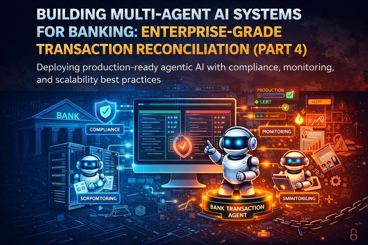 Building Multi-Agent AI Systems using CrewAI for Banking: Enterprise ...