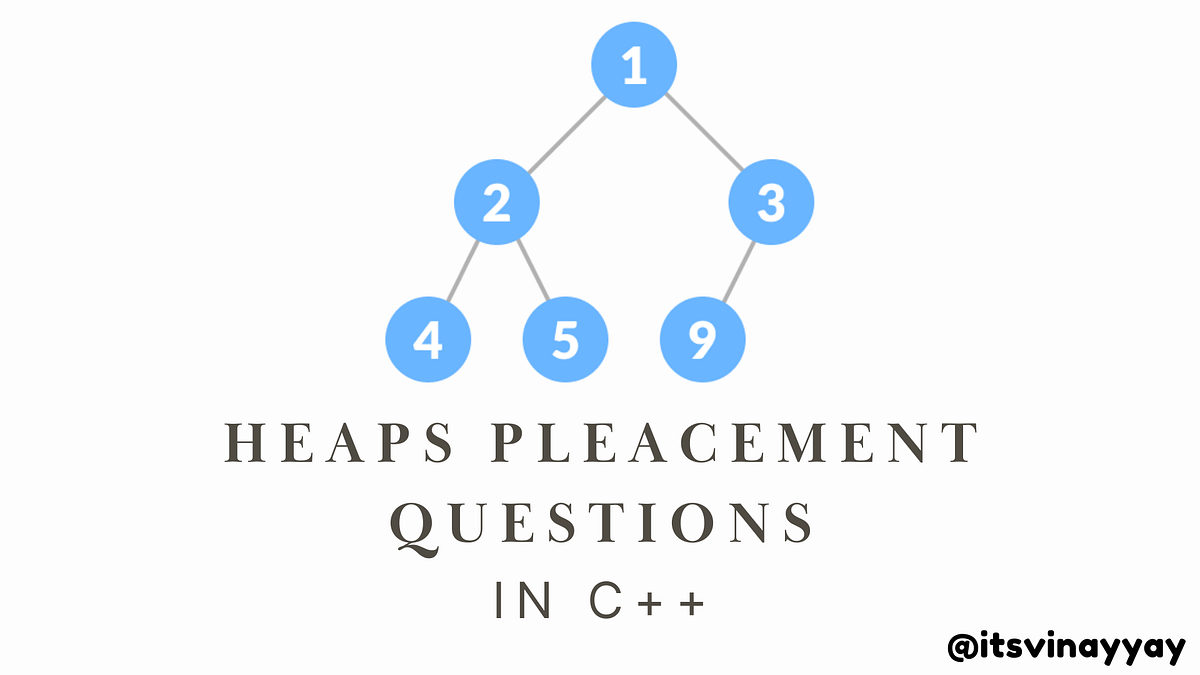 Heaps Placement Questions. The basics of Heaps had been discussed… | by ...