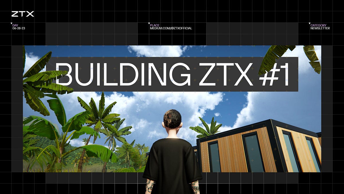 Building ZTX — Newsletter #1. Greetings Citizens! | by ZTX Official | ZTXOfficial | Medium