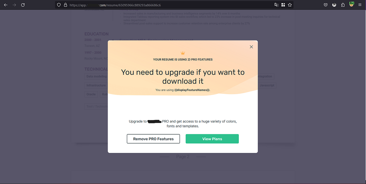 Unlocking Premium CV Features: My Journey to Downloading CVs for Free ...
