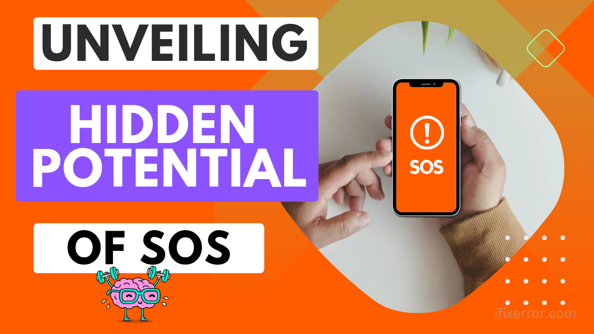 Unveiling Your iPhone’s Hidden SOS Potential: | by IFix Errol | Medium