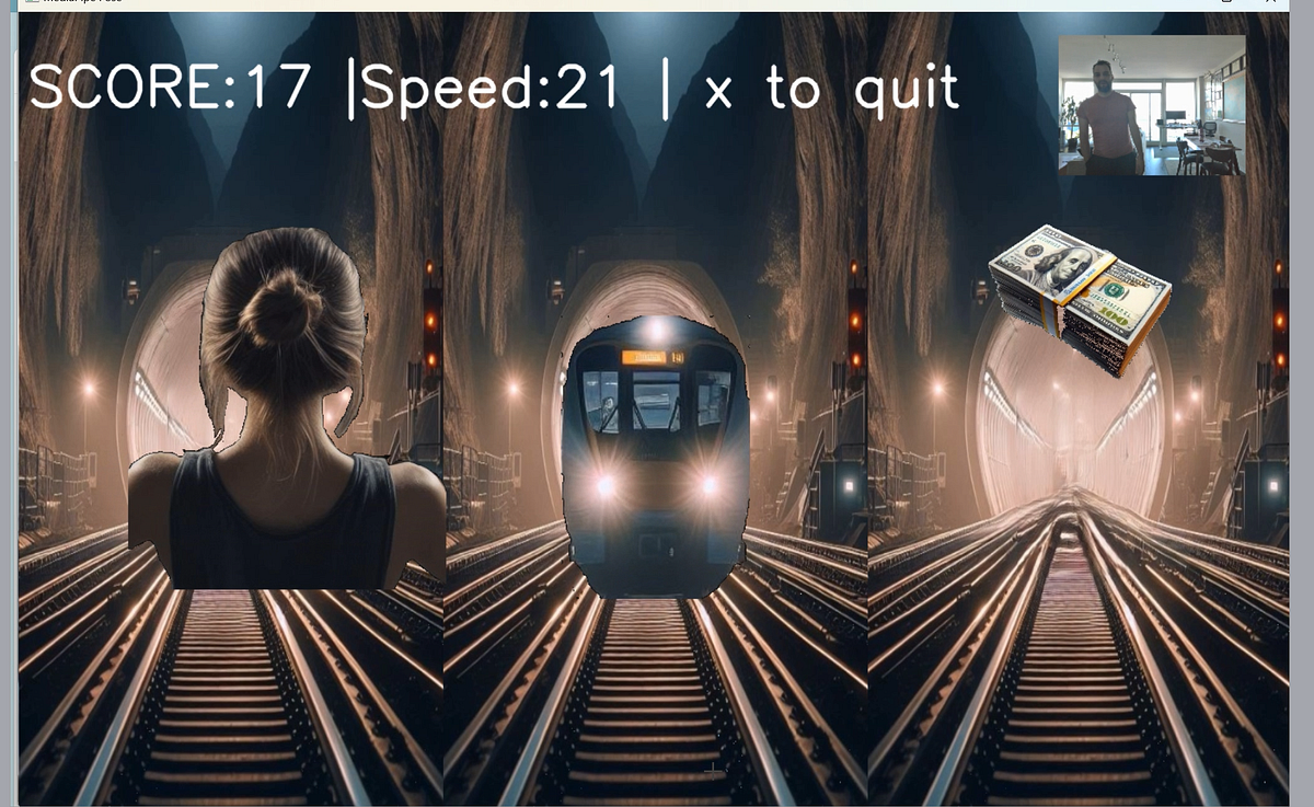 How I build first-person body movement version of Subway Surfer using ...