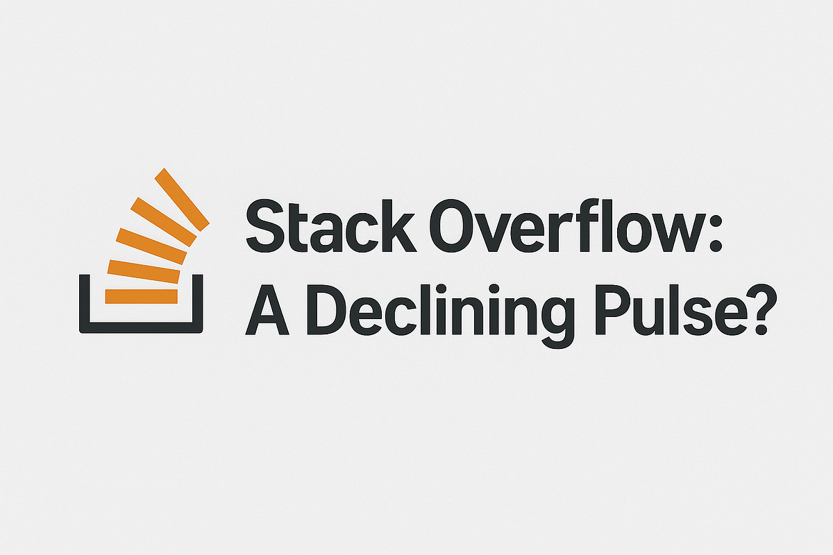 Stack Overflow: A Declining Pulse? | by Kamran Khalid | Aug, 2025 | Medium