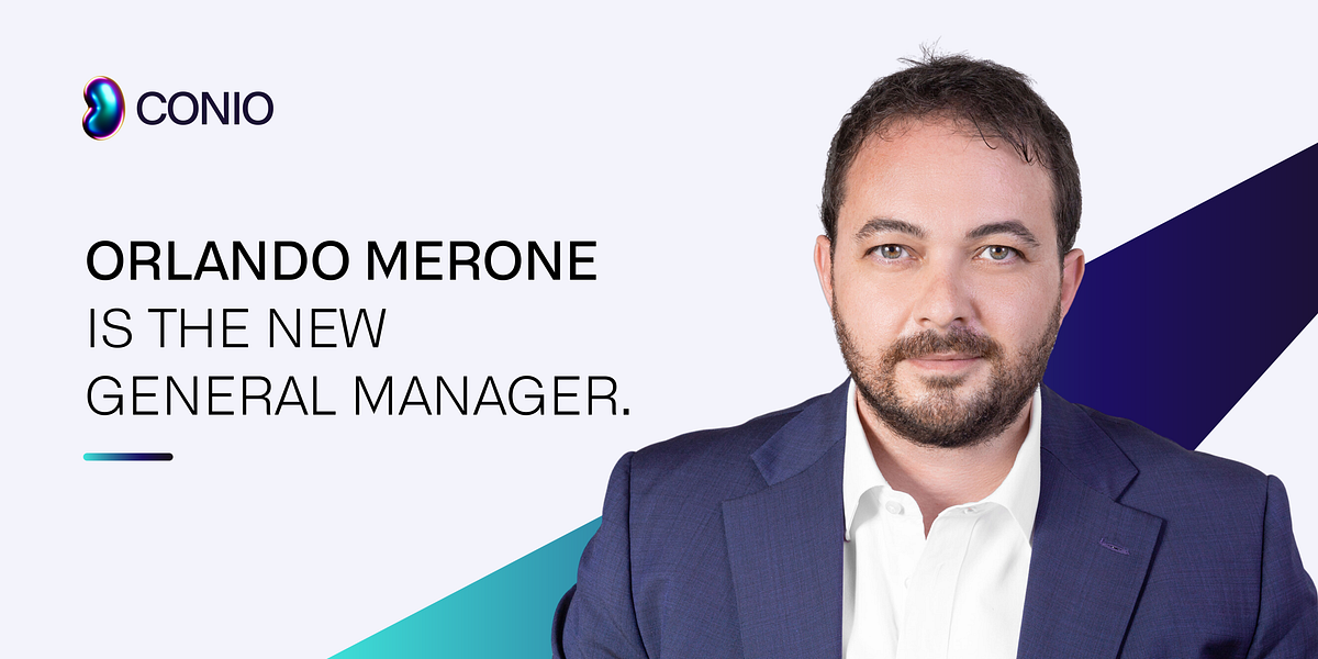Orlando Merone is the new General Manager. | by Conio Team | Conio Blog